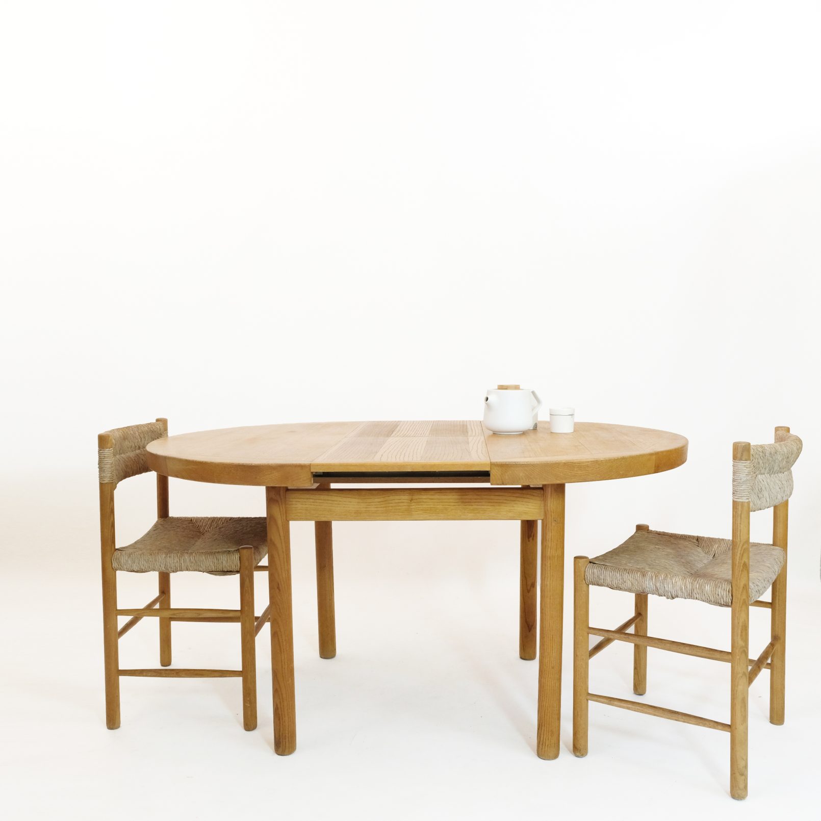 Table Dordogne à rallonge, Sentou, 1950s. — LampAndCo