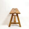 French handcrafted bench, 1980s-1990’s. — LampAndCo